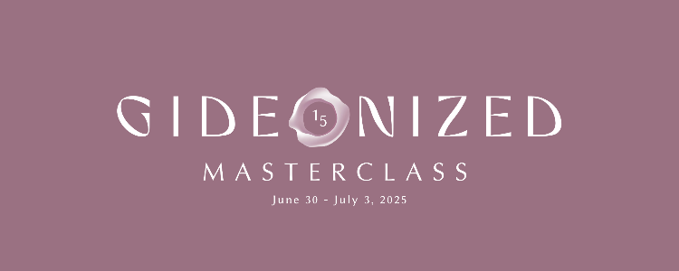 Gideonized Masterclass Event Website